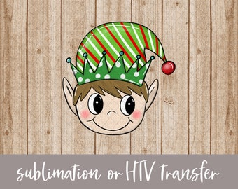 Elf Iron on Transfer | Etsy