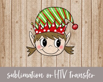 Elf Iron on Transfer | Etsy