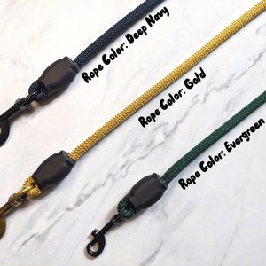 Custom Crossbody Rope Leash, Hands Free/over the Shoulder/adjustable ...