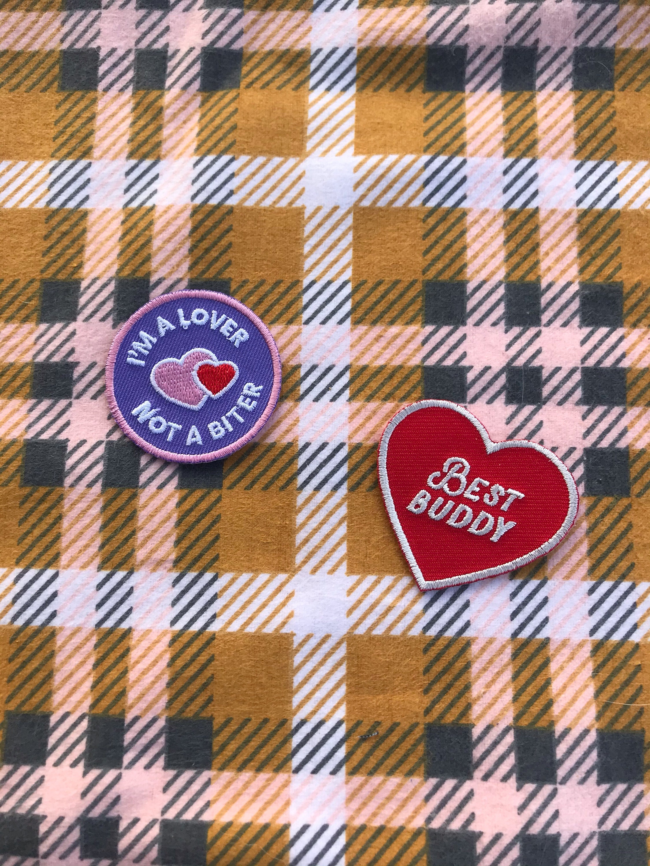 Dog Merit Badge Iron-On Patches for Dogs Custom Dog Bandana | Etsy