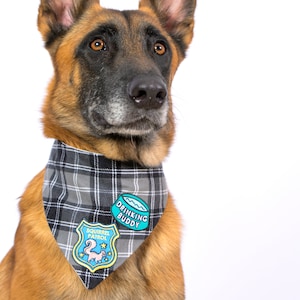 Dog Merit Badge | Iron-on Patches for Dogs, Dog Bandana Badges ...