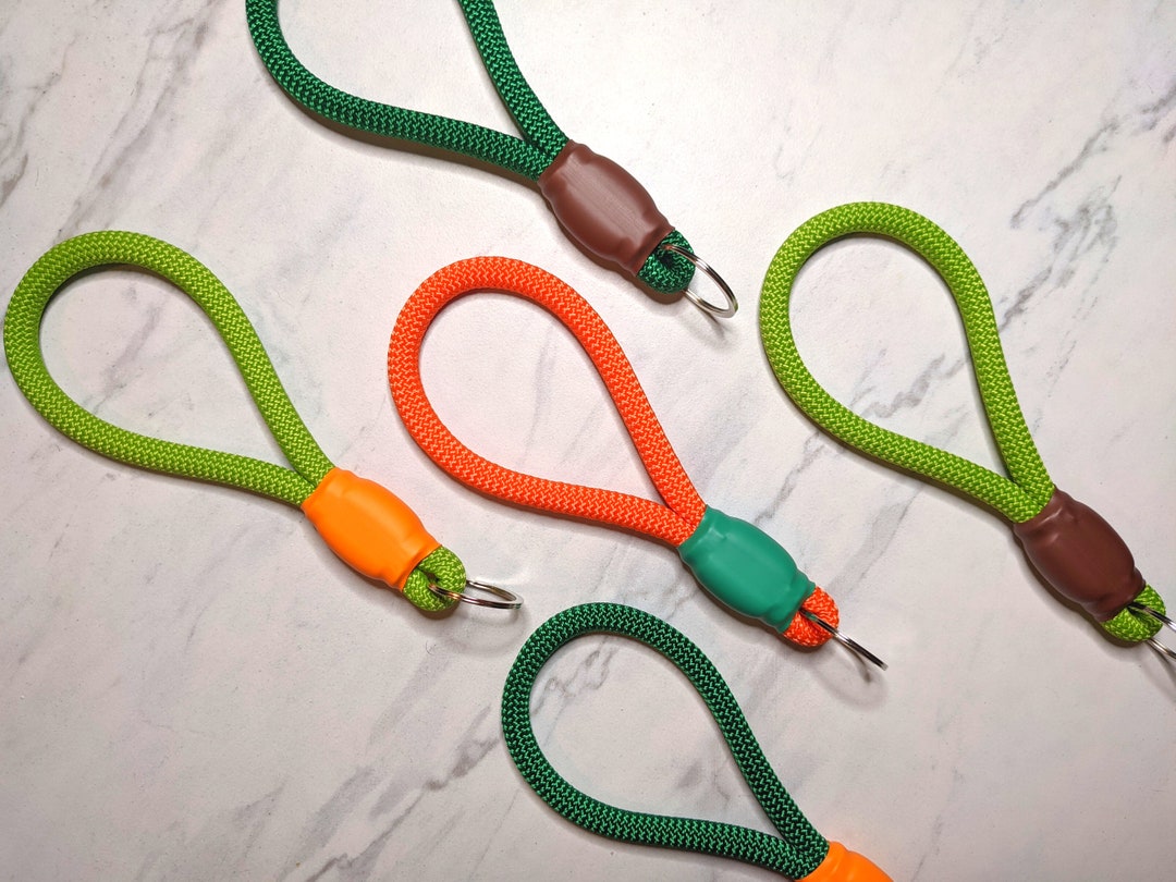 Custom Solid Color Rope Keychain, Paracord Wristlet / Key Fob - Etsy