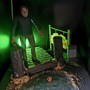 Friday the 13th "horror Dock" Dioram for Jason Neca Action Figure - Etsy