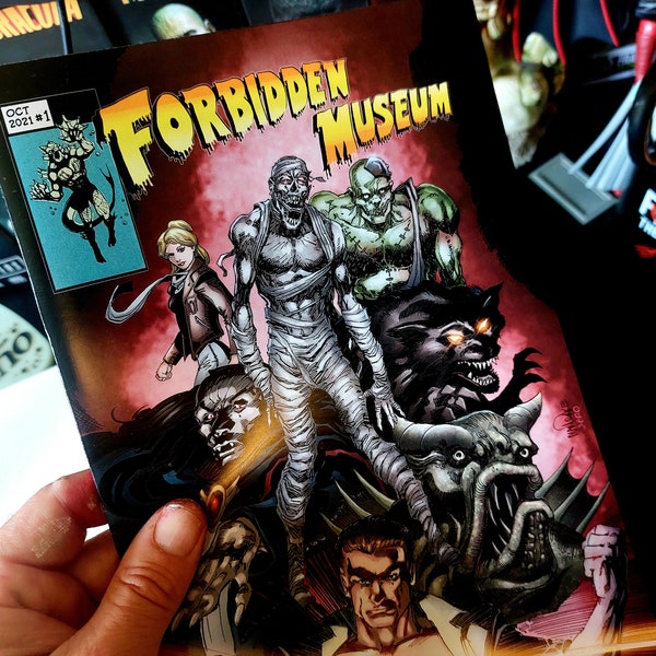 Horror Monster Trading Cards - Etsy