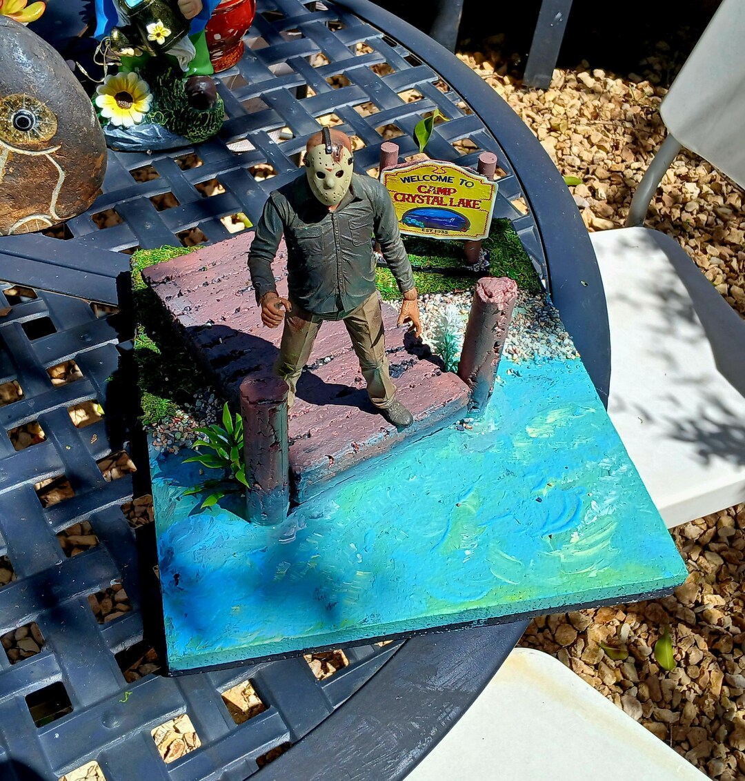 Friday the 13th "horror Dock" Dioram for Jason Neca Action Figure - Etsy