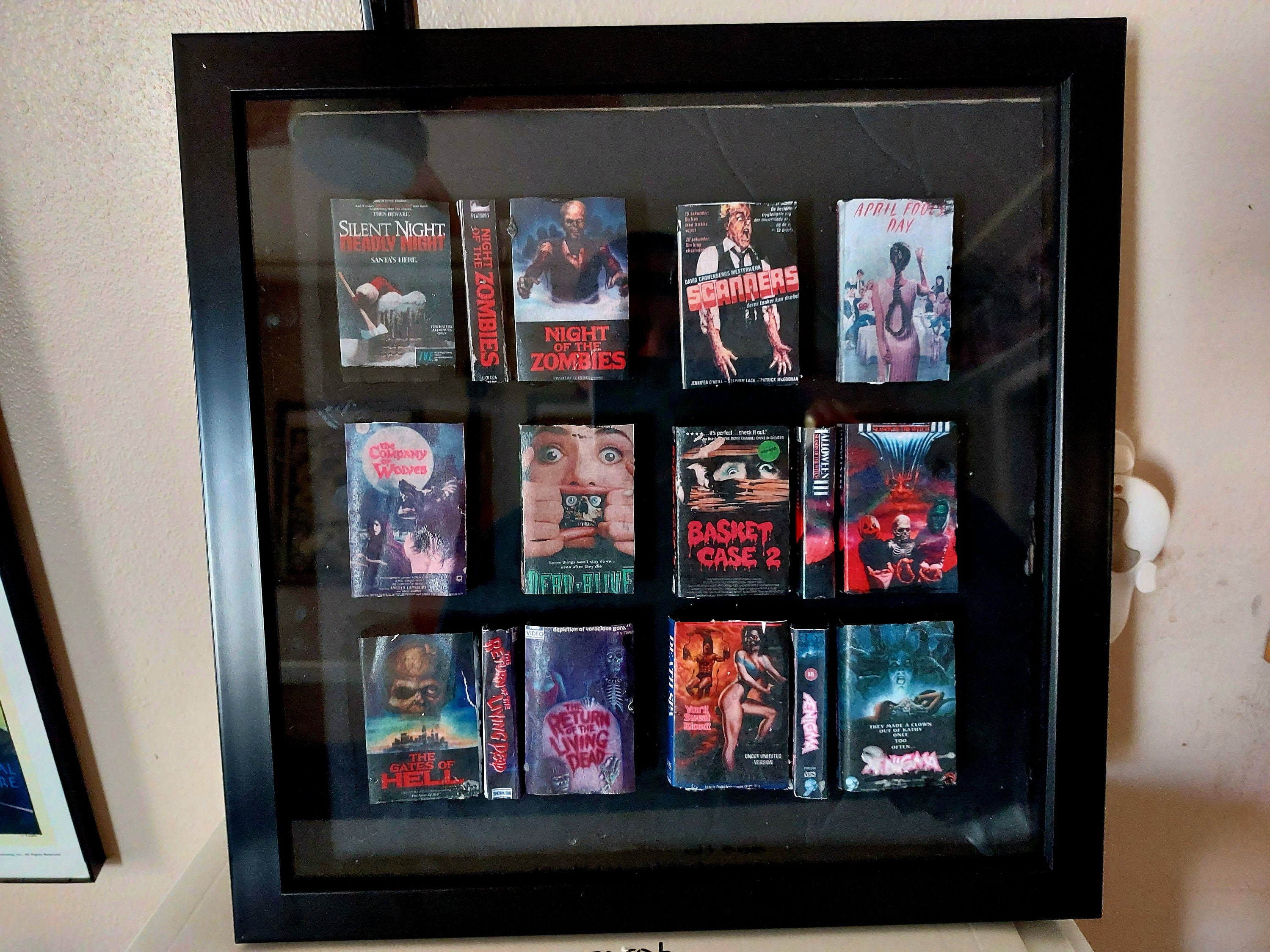 80's Horror Video Store Shadow Box - Etsy