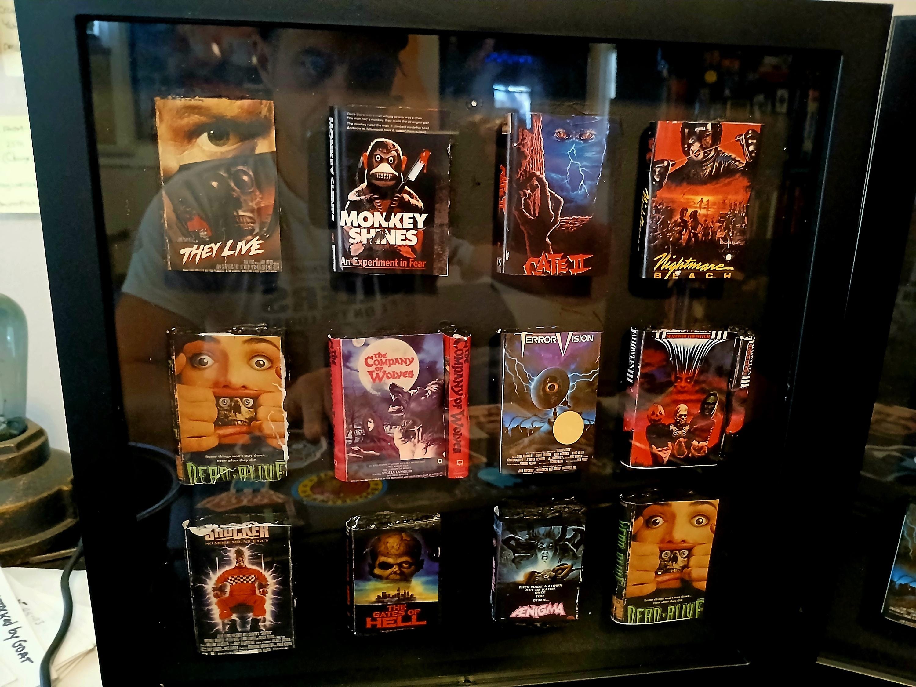 80's Horror Video Store Shadow Box - Etsy