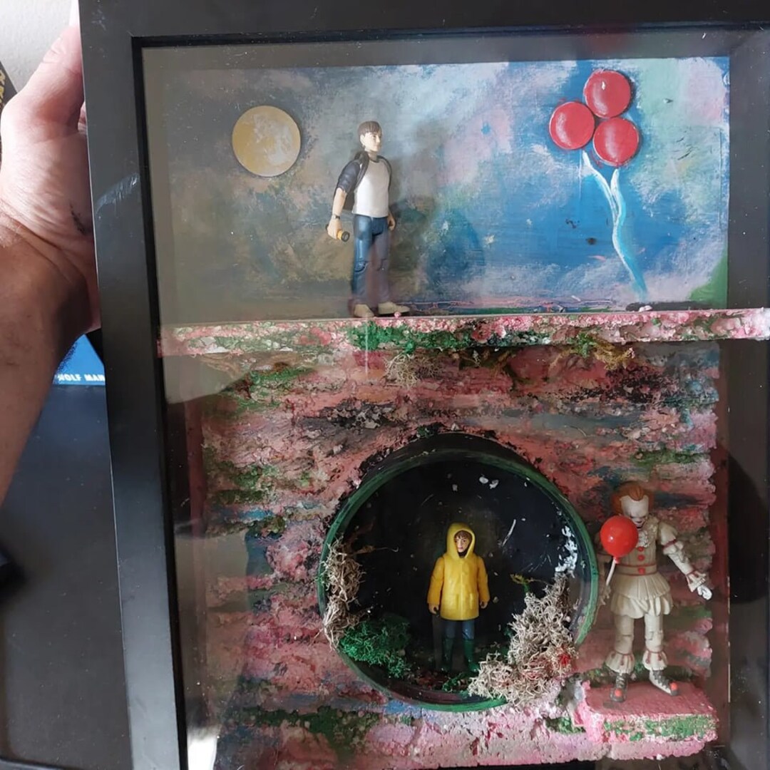 IT Movie Shadowbox With Figures - Etsy