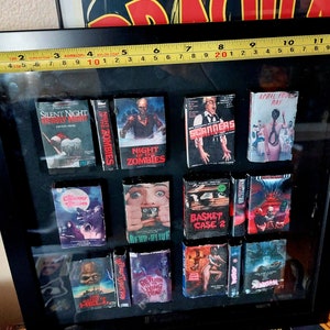 80's Horror Video Store Shadow Box - Etsy