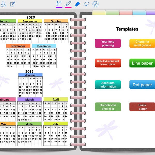 Goodnotes Planner 2020 - Etsy UK