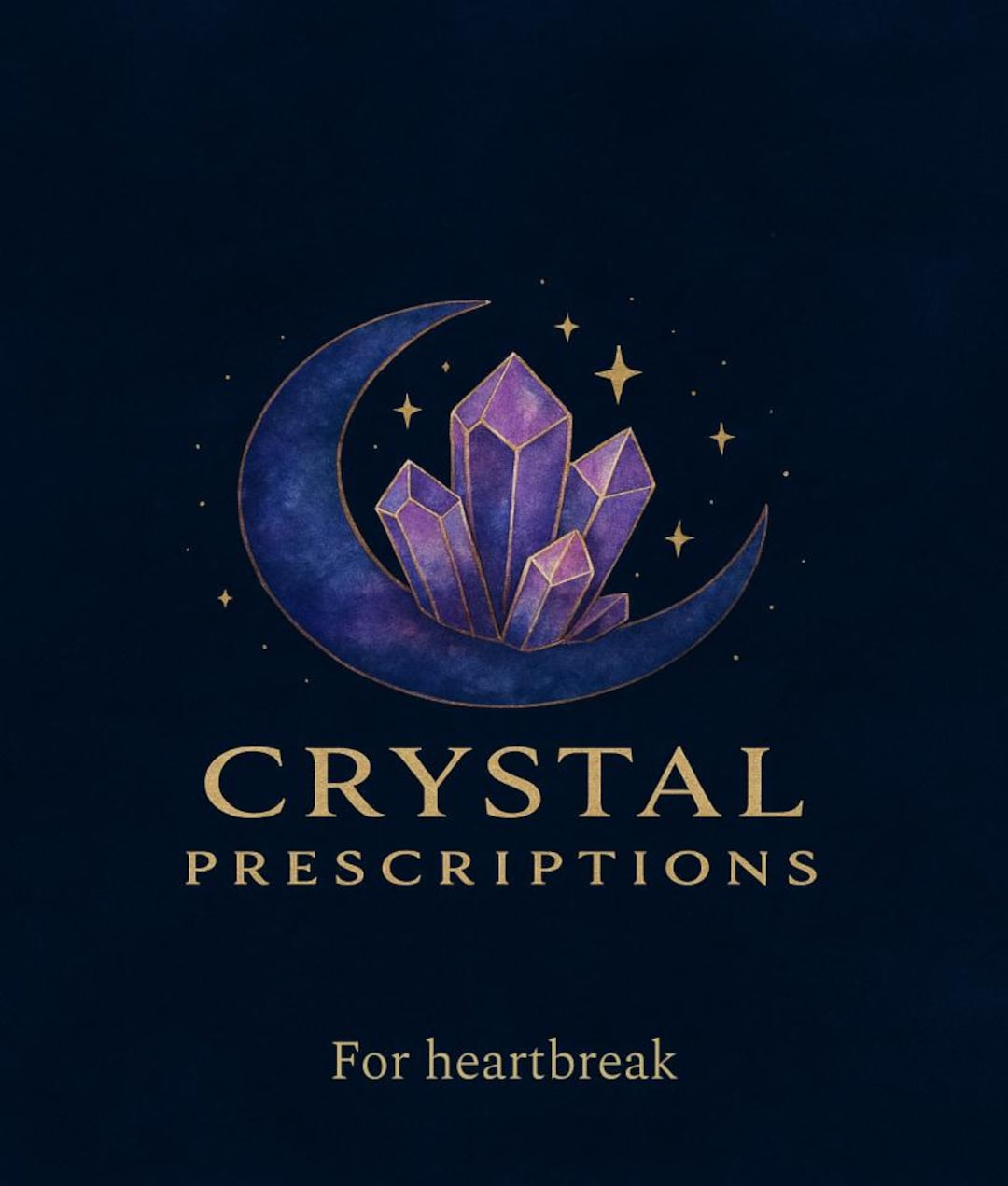 Heartbreak Crystal Script - Etsy