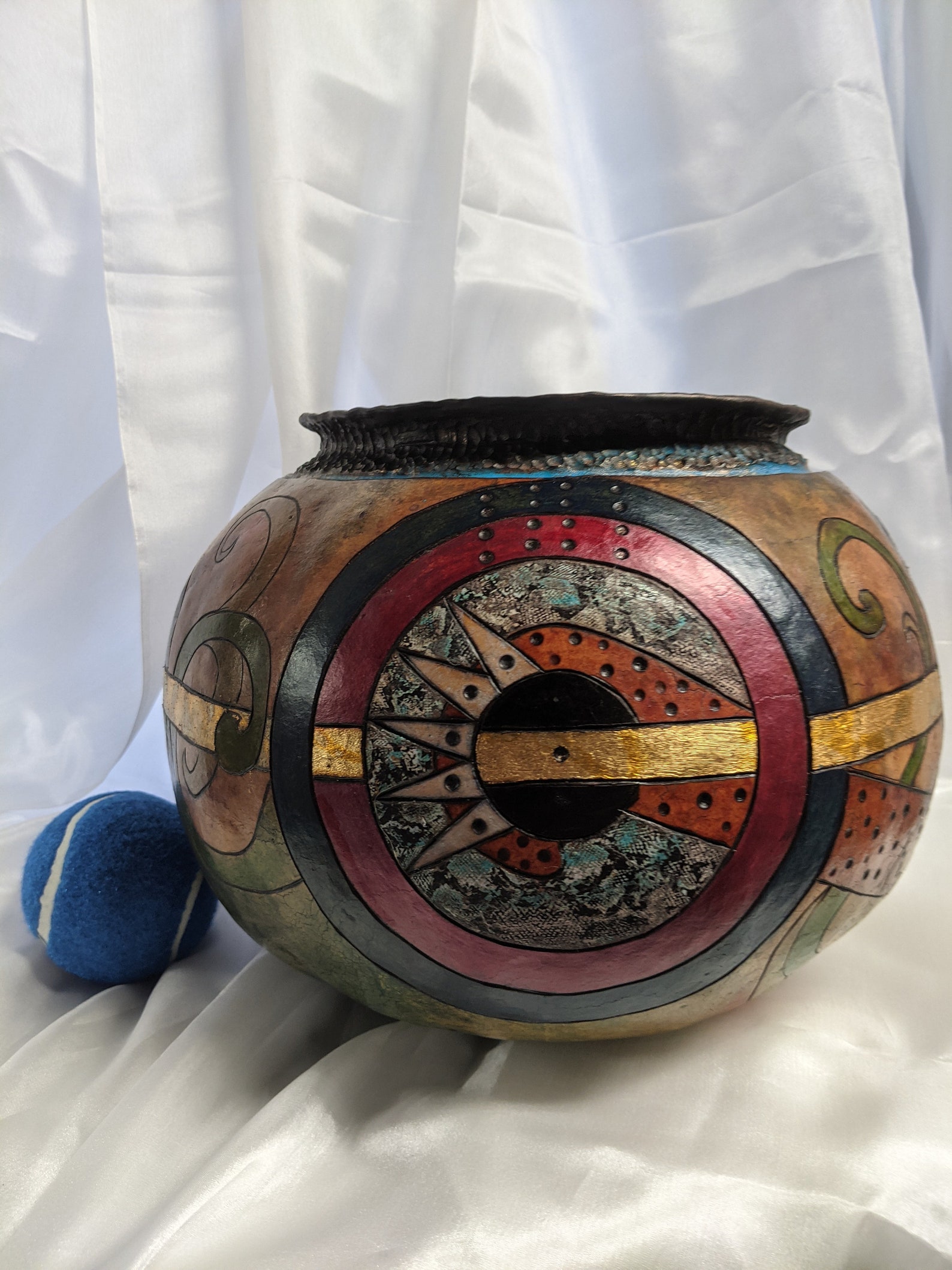 Myst-home Décor Gourd Art - Etsy