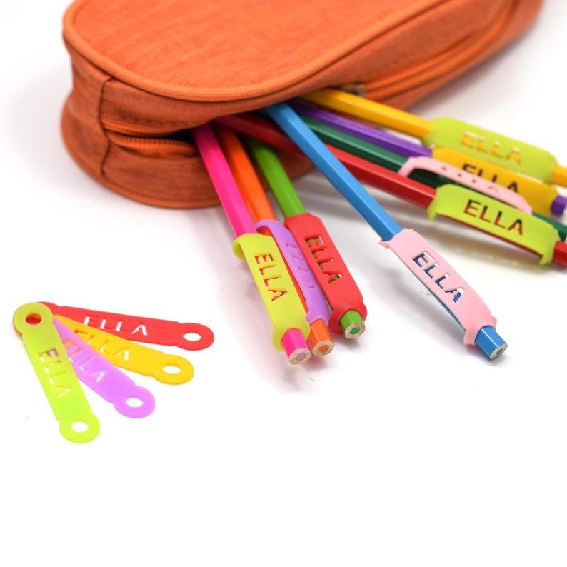 Custom Silicone Labels for Pens, Markers, and More Pack of 18 ...