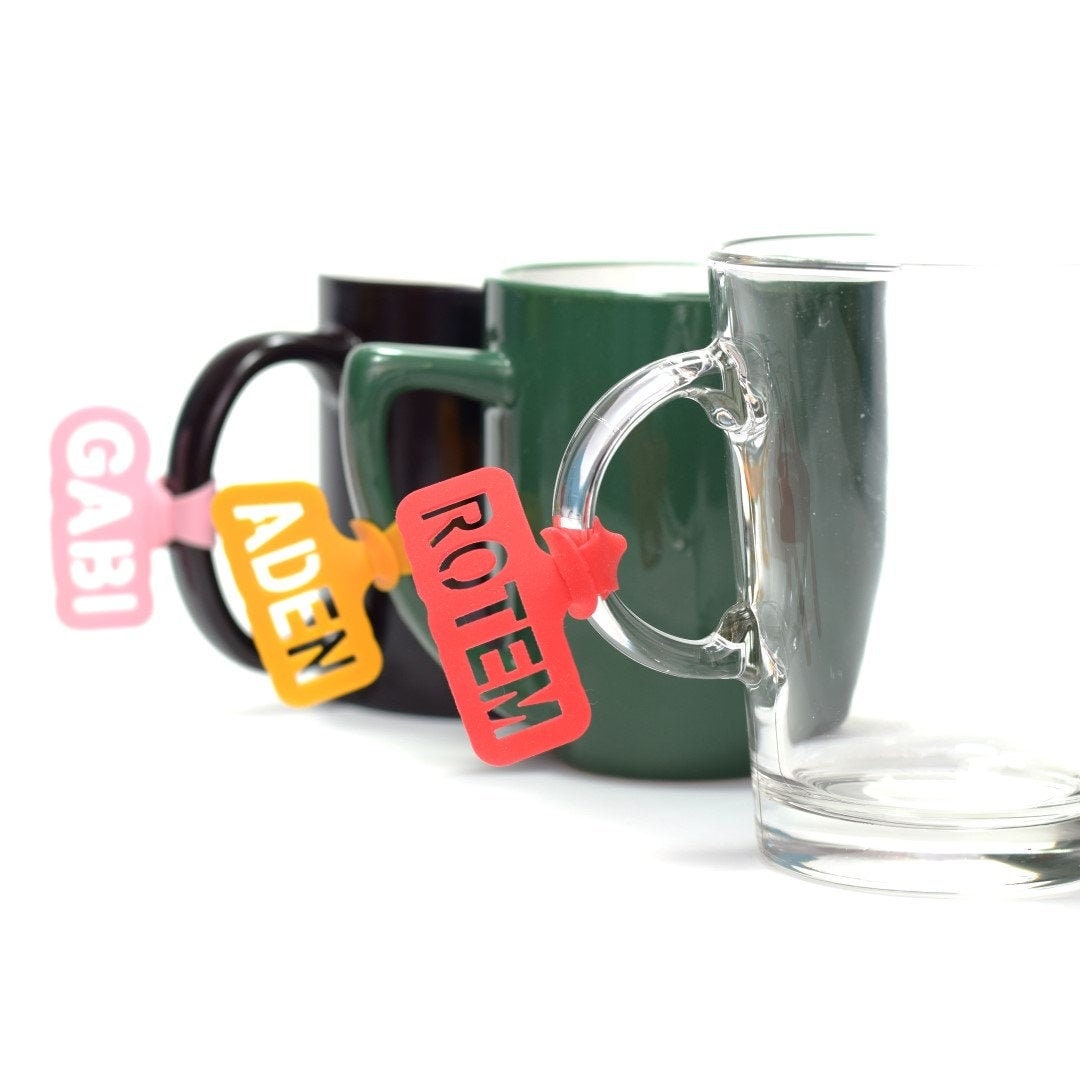 Custom Silicone Name Tags: Personalized Luggage, Backpack Labels (set ...