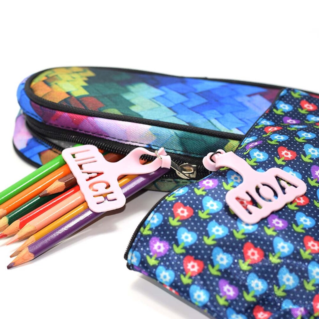 Custom Silicone Name Tags: Personalized Luggage, Backpack Labels (set ...