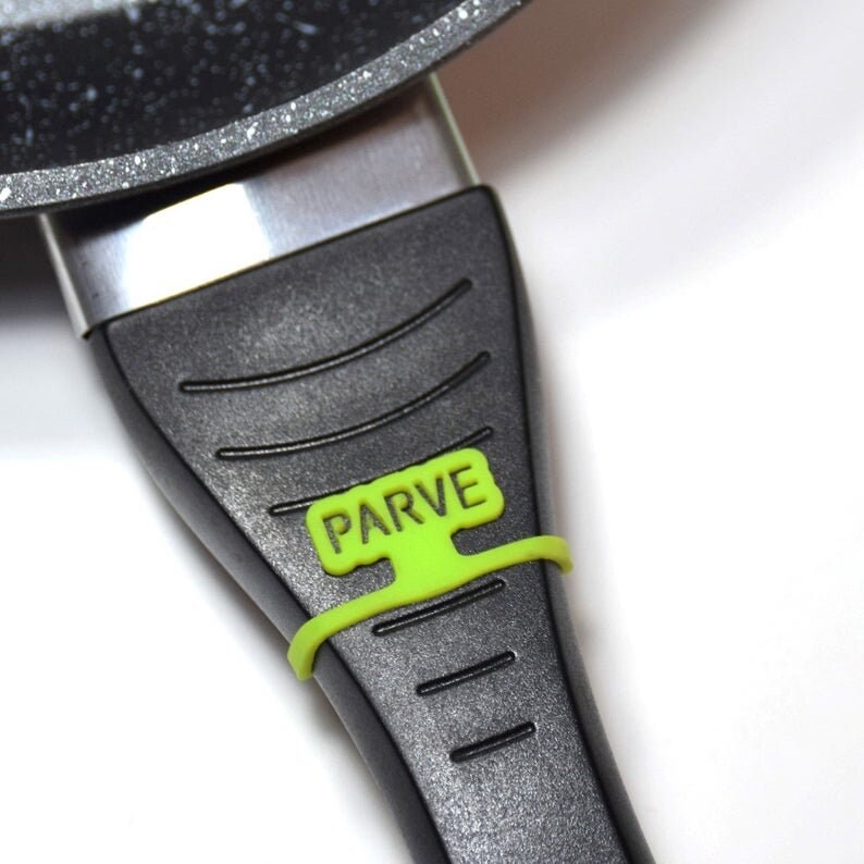 Kosher Identifiers. Jewish Kitchen Labels. Parve Pareve Green Silicone ...