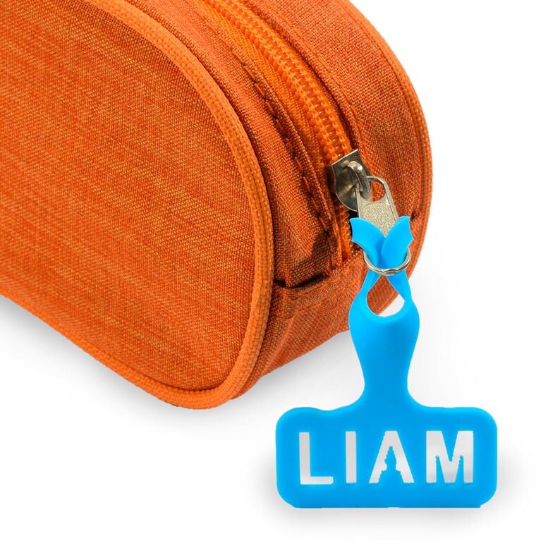 Custom Silicone Name Tags: Personalized Luggage, Backpack Labels (set ...