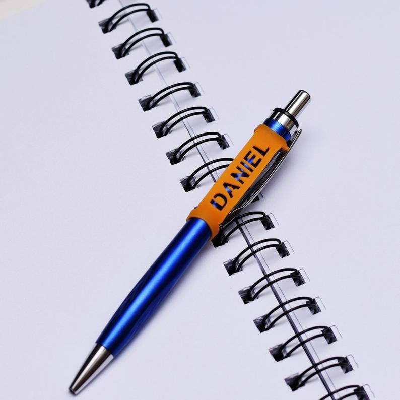 Personalized Silicone Labels for Pens, Markers, and More - Pack of 9 ...