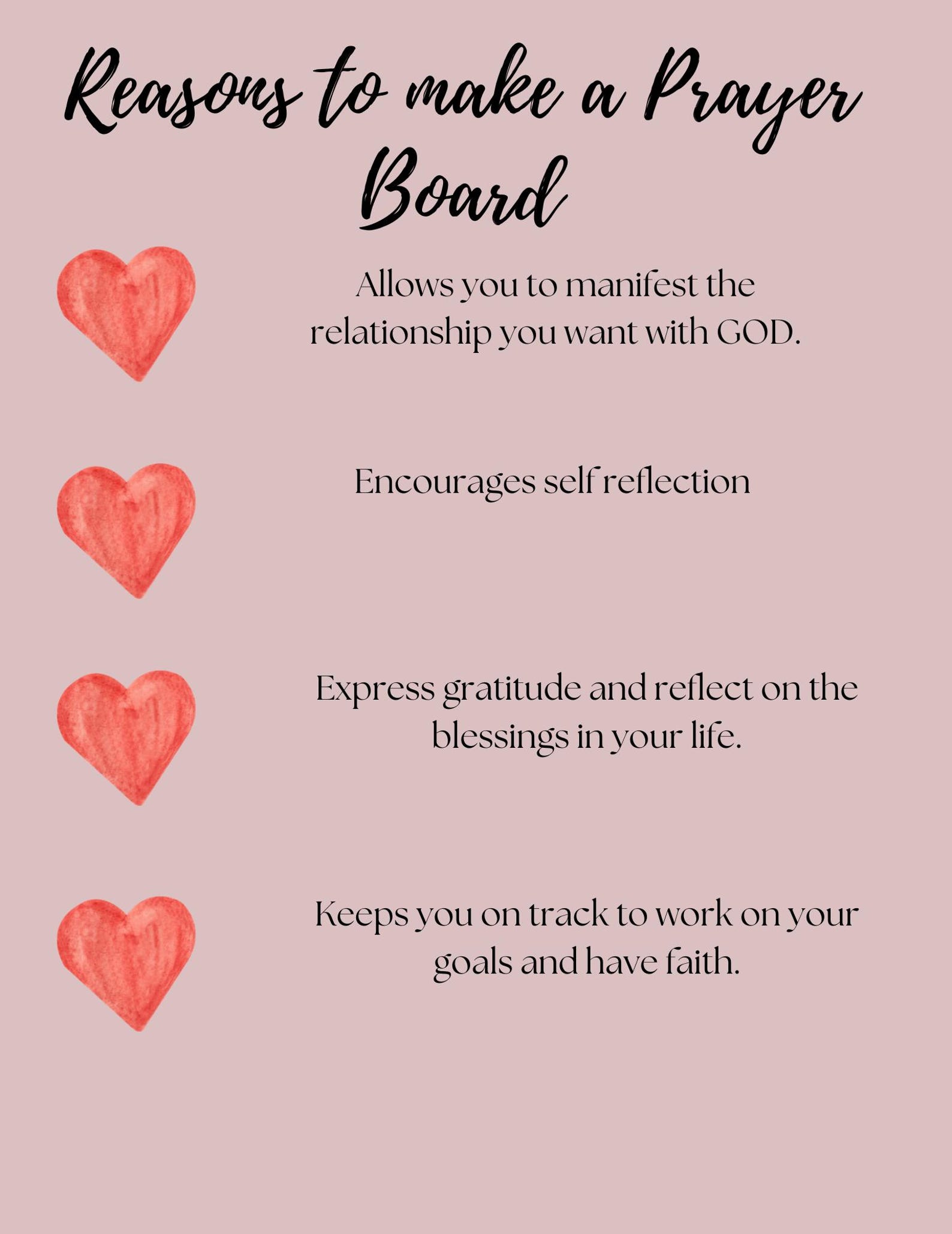 Prayer Board Kit | Vision Board Kit | Prayer Board | Vision Board ...