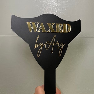 Personalized Wax Sign Prop | Wax by Prop - Etsy