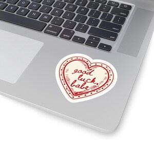 Good Luck Babe Sticker Aesthetic Kitsch and Trendy Sticker for Laptops ...