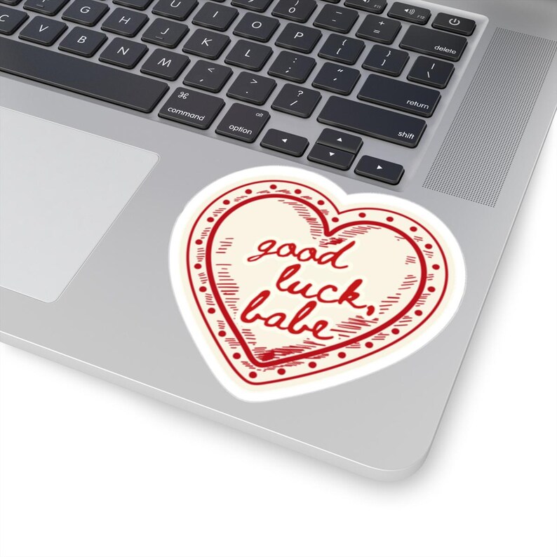 Good Luck Babe Sticker Aesthetic Kitsch and Trendy Sticker for Laptops ...