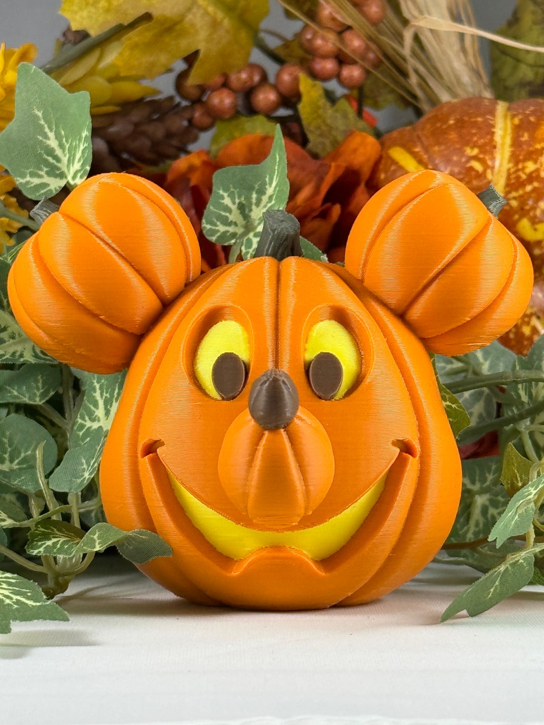 Fab 5 Disneyland Entrance Gate Mickey Pumpkin Halloween Decoration - Etsy