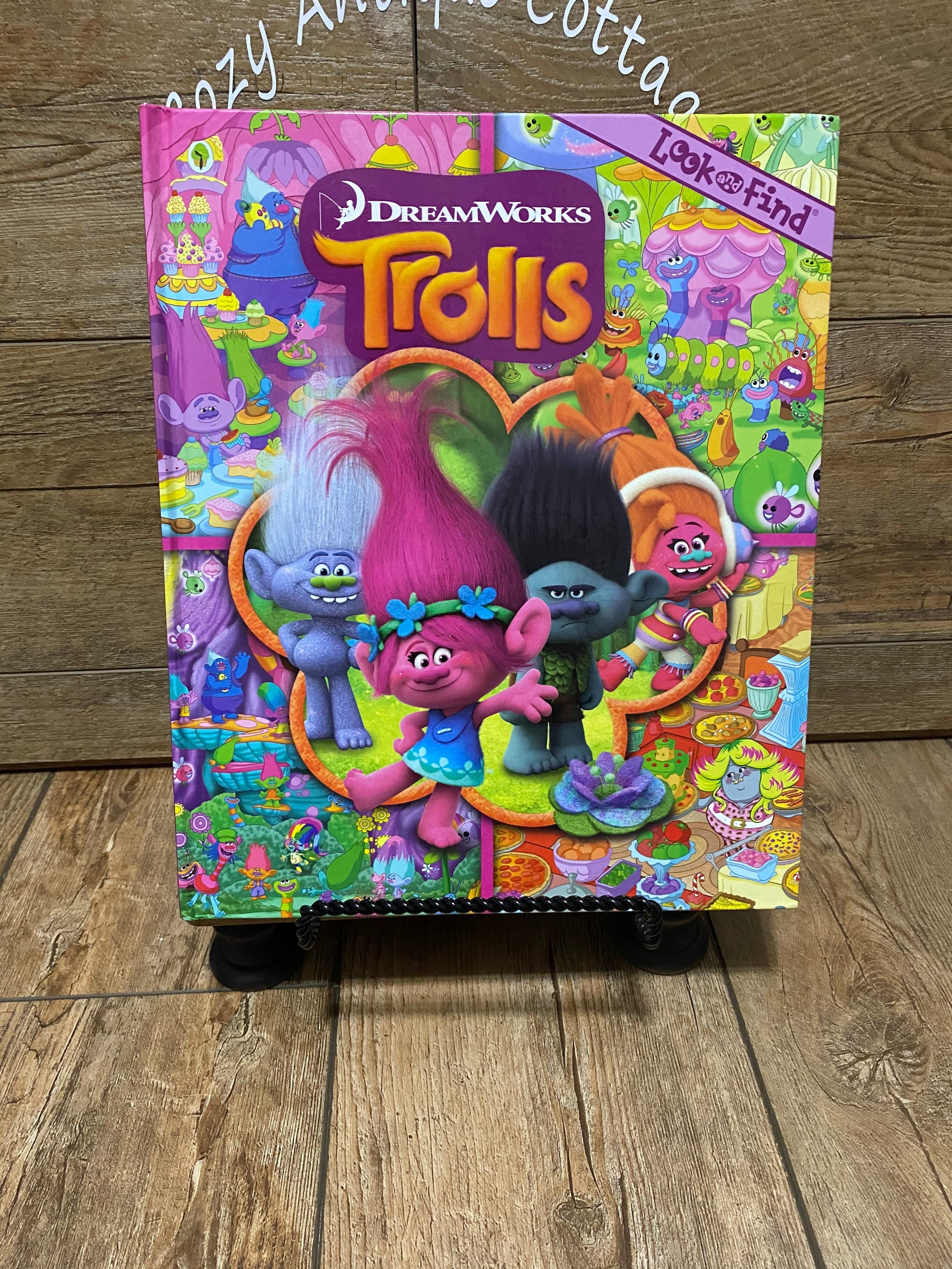 Dreamworks Trolls Look and Find Book - Etsy