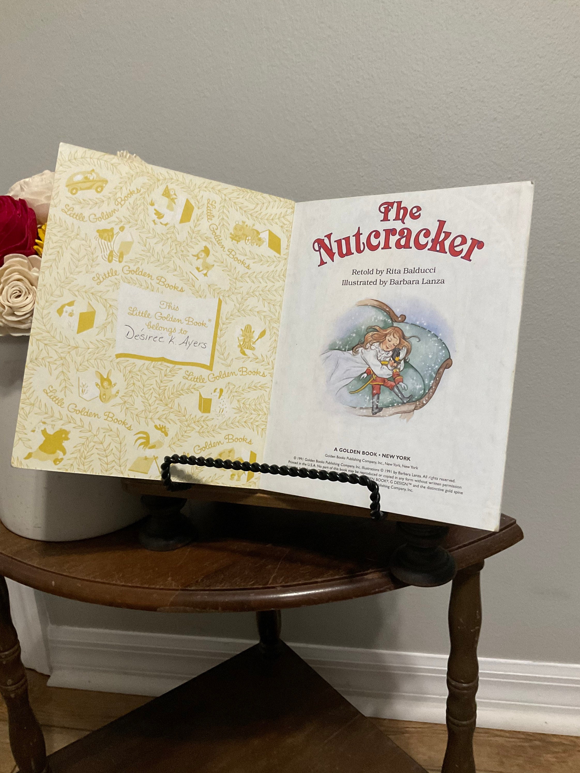 Little Golden Book the Nutcracker Christmas Books Children Books - Etsy