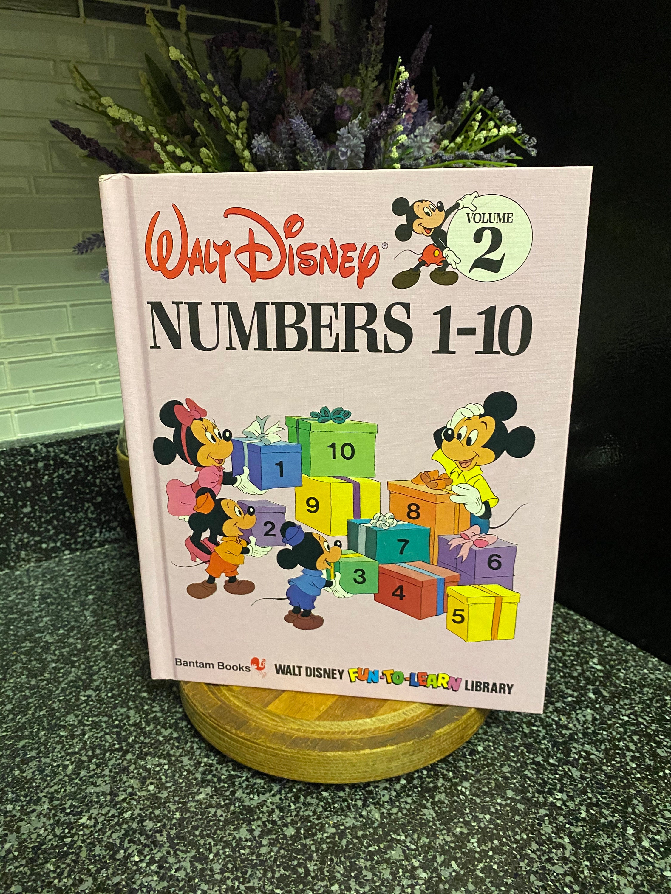 Walt Disney's Numbers 1-10 Hardcover 1983 - Etsy