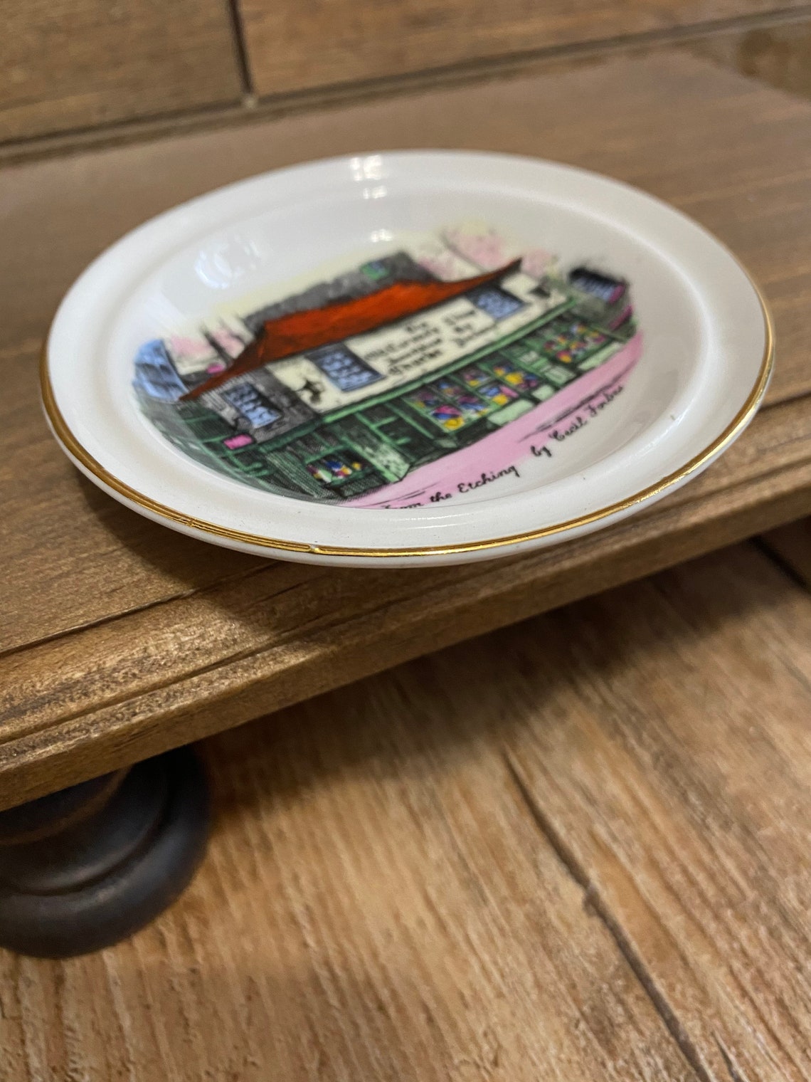 Vintage Mini Collectable Plate/Coaster | Etsy