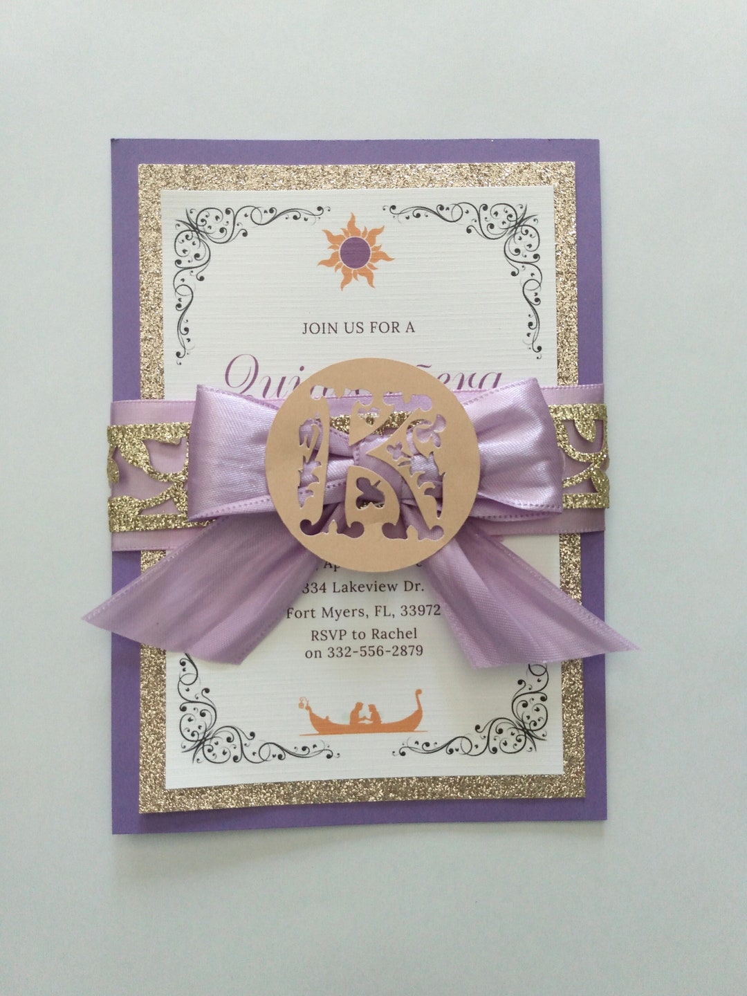 Rapunzel 15 Invitation - Etsy