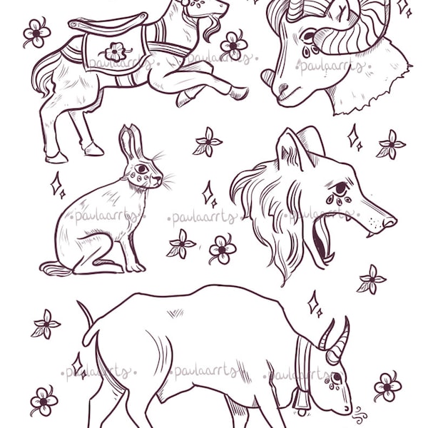 Tattoo Flash - Etsy