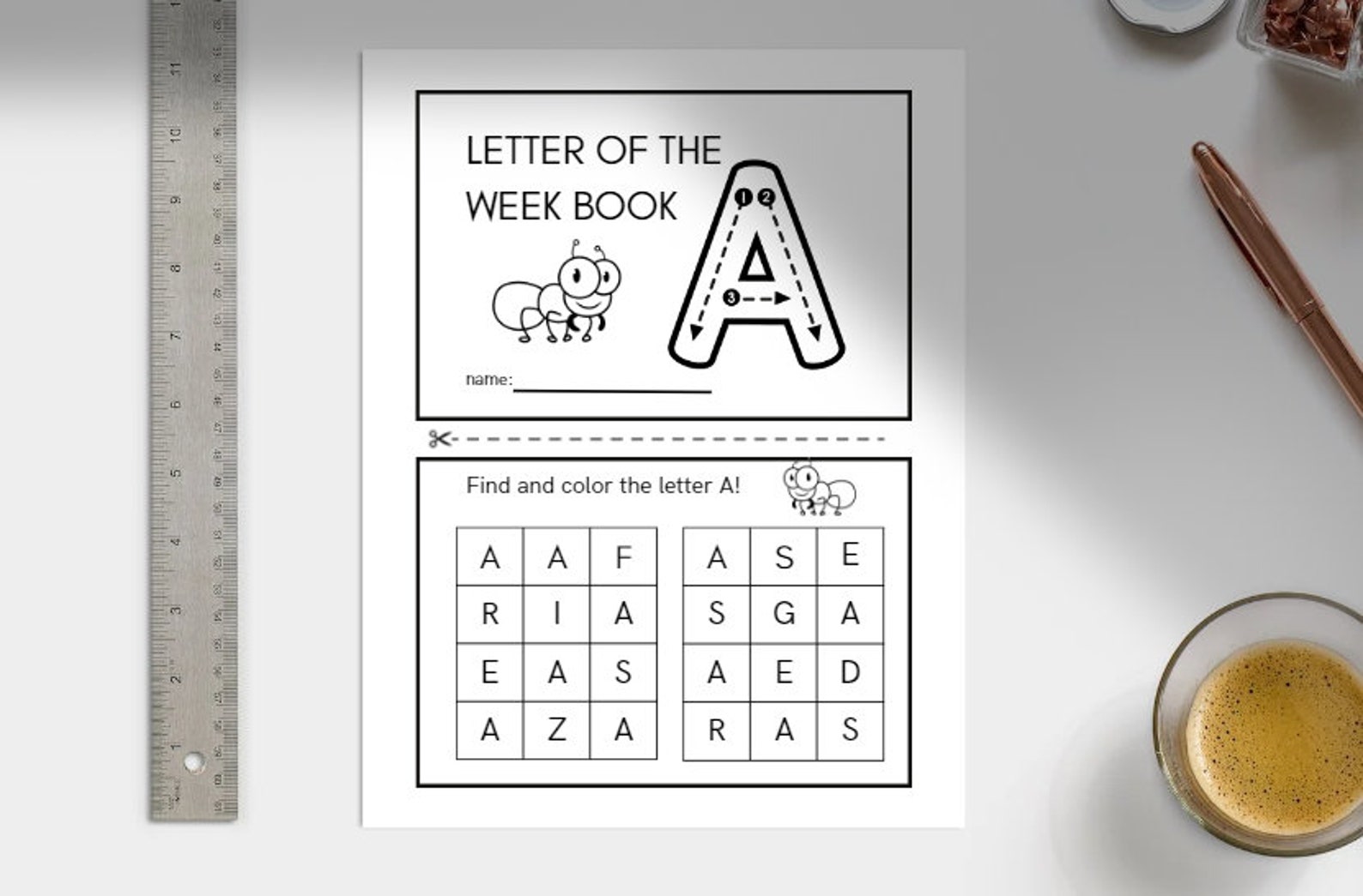 Fine Motor Writing Practice Bundle for Preschool & Kindergarten ...