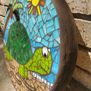 12 Turtle Mosaic Garden Stepping Stone - Etsy
