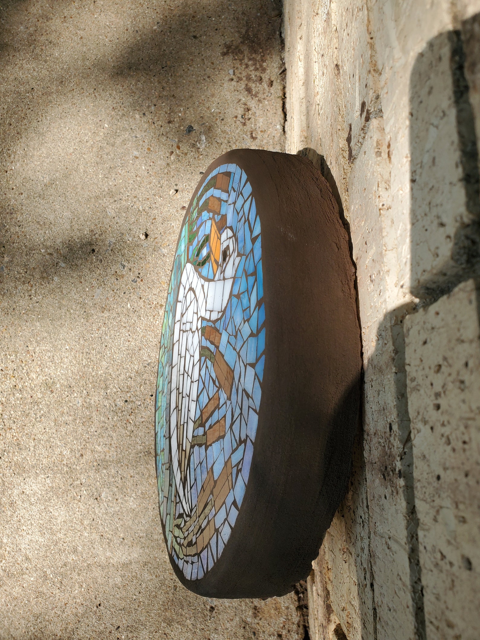 Duck Mosaic Garden Stone - Etsy