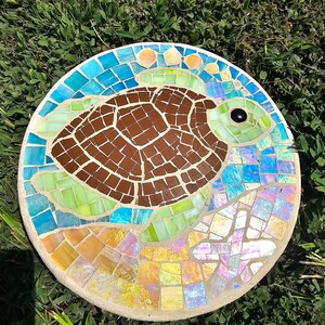 14 Sea Turtle Mosaic Garden Stepping Stone - Etsy