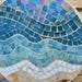 Ocean Waves Mosaic Garden Stone - Etsy