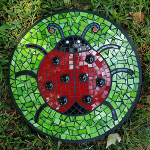 14 Ladybug Mosaic Garden Stepping Stone - Etsy