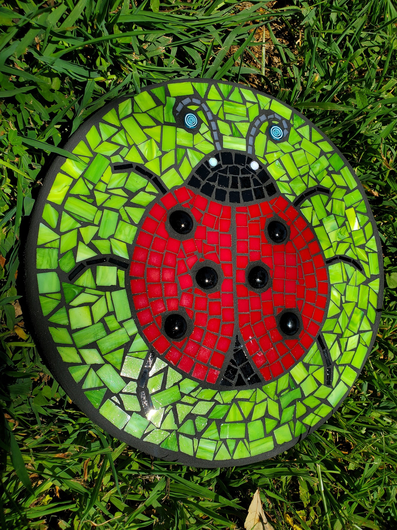 12 Ladybug Mosaic Garden Stepping Stone - Etsy