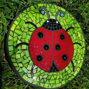 12 Ladybug Mosaic Garden Stepping Stone - Etsy