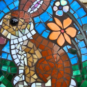 12 Bunny Rabbit Mosaic Garden Stepping Stone - Etsy