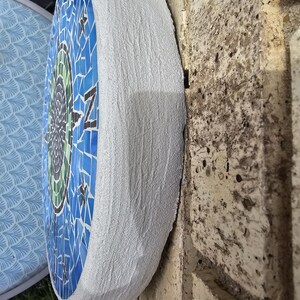 Customizable Compass Mosaic Garden Stone - Etsy