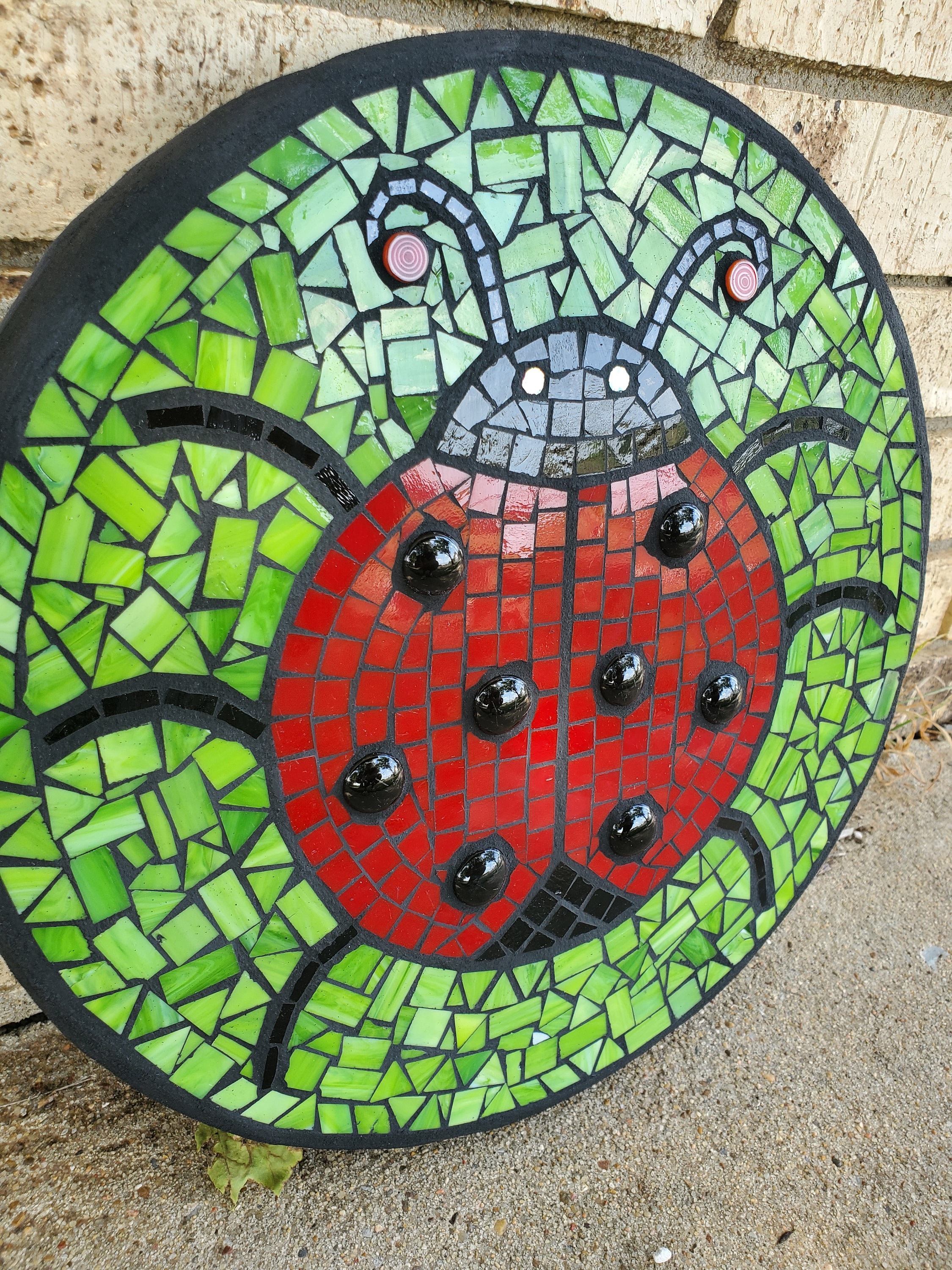 14 Ladybug Mosaic Garden Stepping Stone - Etsy