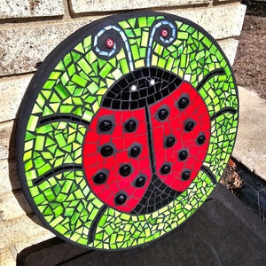 16 Ladybug Mosaic Garden Stepping Stone - Etsy