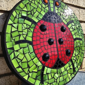16 Ladybug Mosaic Garden Stepping Stone - Etsy