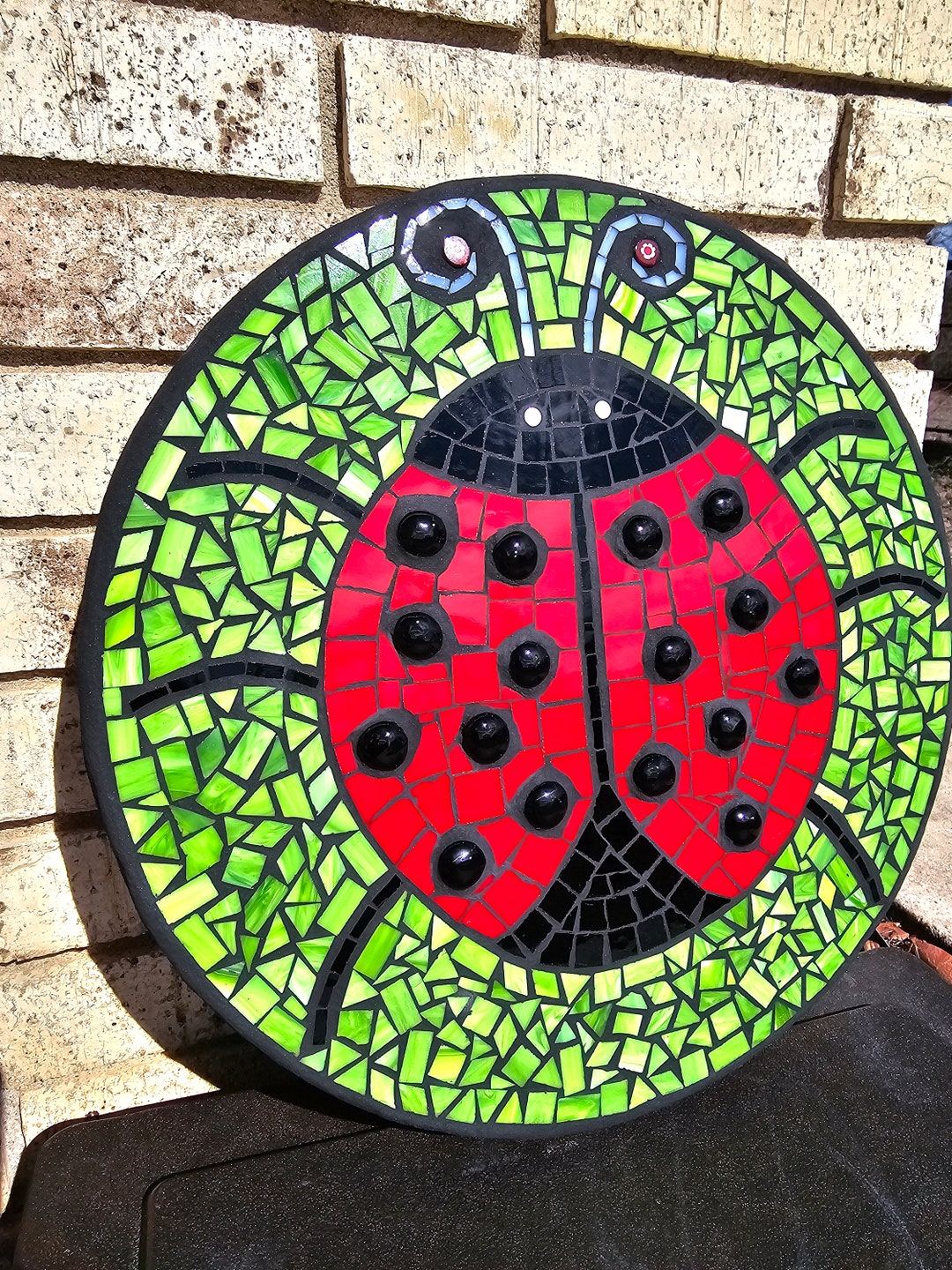 16 Ladybug Mosaic Garden Stepping Stone - Etsy