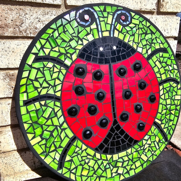 Ladybug Mosaic - Etsy