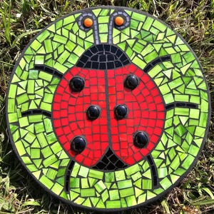 16 Ladybug Mosaic Garden Stepping Stone - Etsy