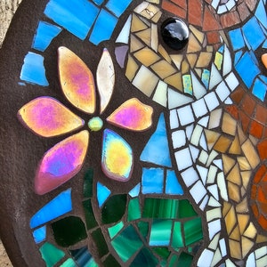 12 Bunny Rabbit Mosaic Garden Stepping Stone - Etsy